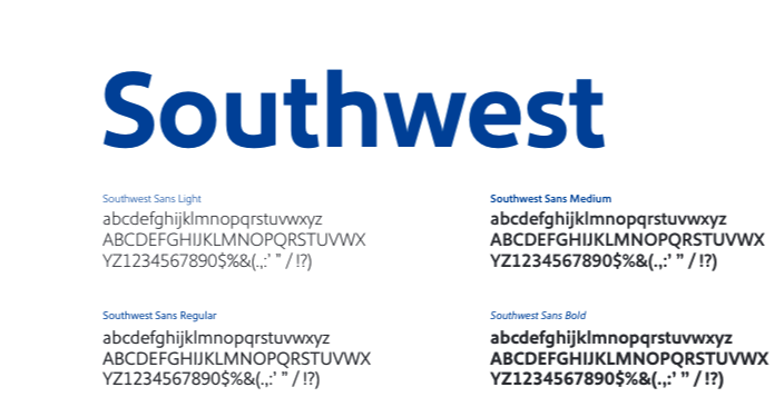 Southwest Airlines Brand Book